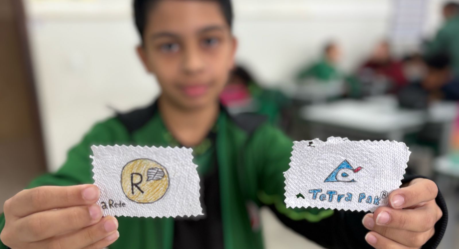 Aula do Vamos Ler e Tetra Pak propicia reciclagem de papel em ...
